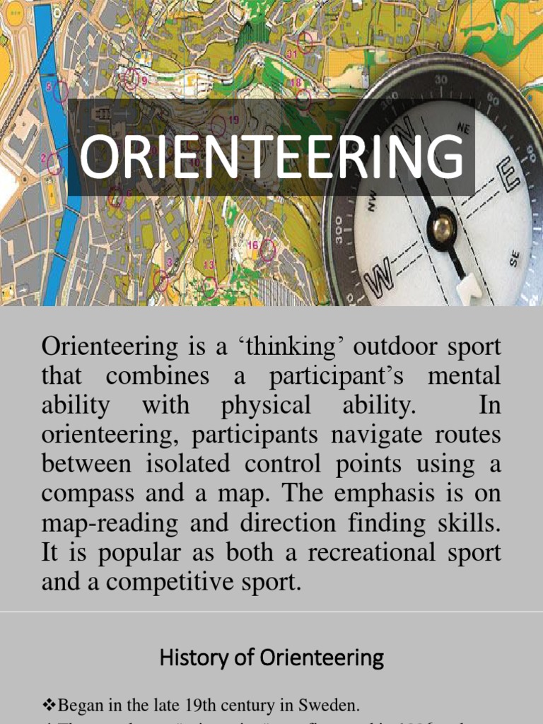 ORIENTEERING | PDF | Navigation | Geography