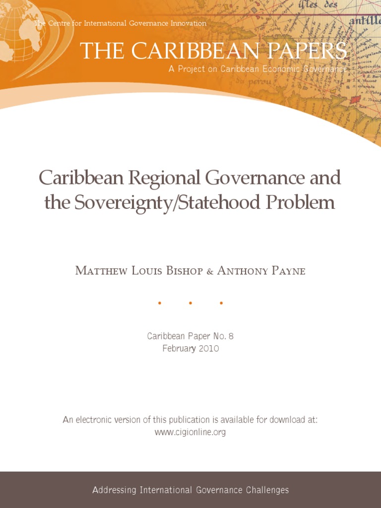 Caribbean Paper 8 0 | PDF | Caribbean | International Relations