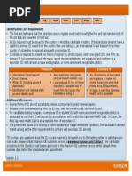 Pearson VUE ID Requirements Overview | PDF | Identity Document | Passport