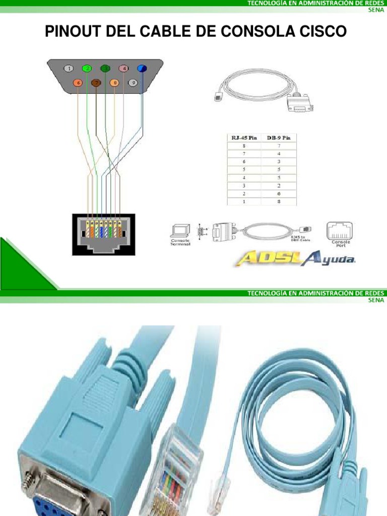 Pinout de Cable de Consola Cisco | PDF