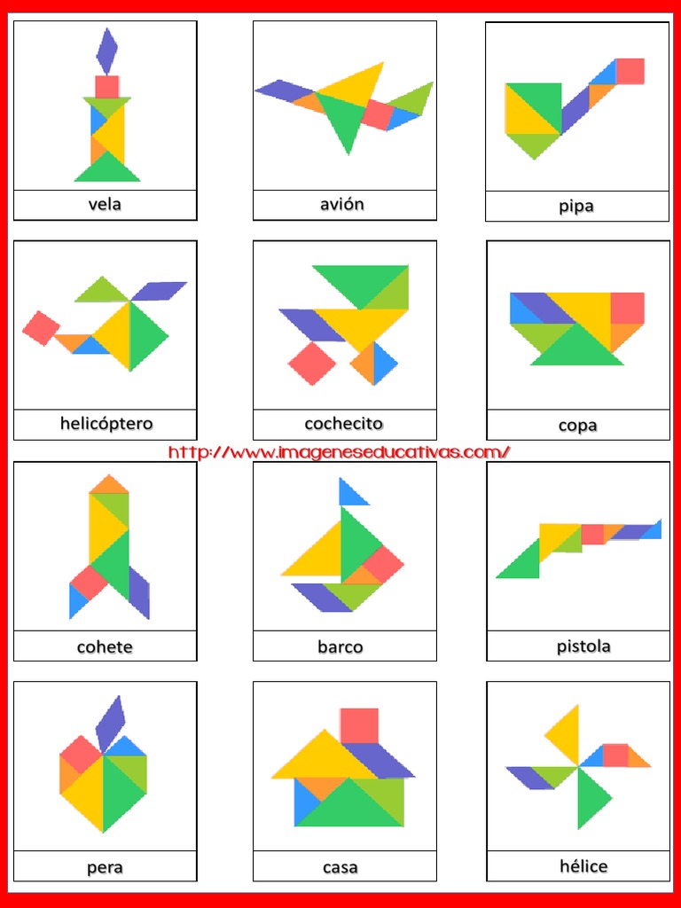 Tangram-Figuras-para-imprimir_Parte1.pdf | Aeronave | Aviación