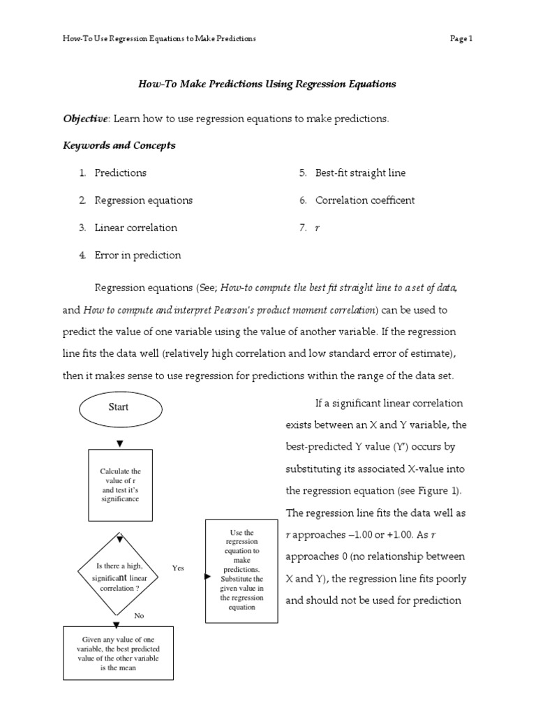 Compute Regression | PDF | Regression Analysis | Errors And Residuals