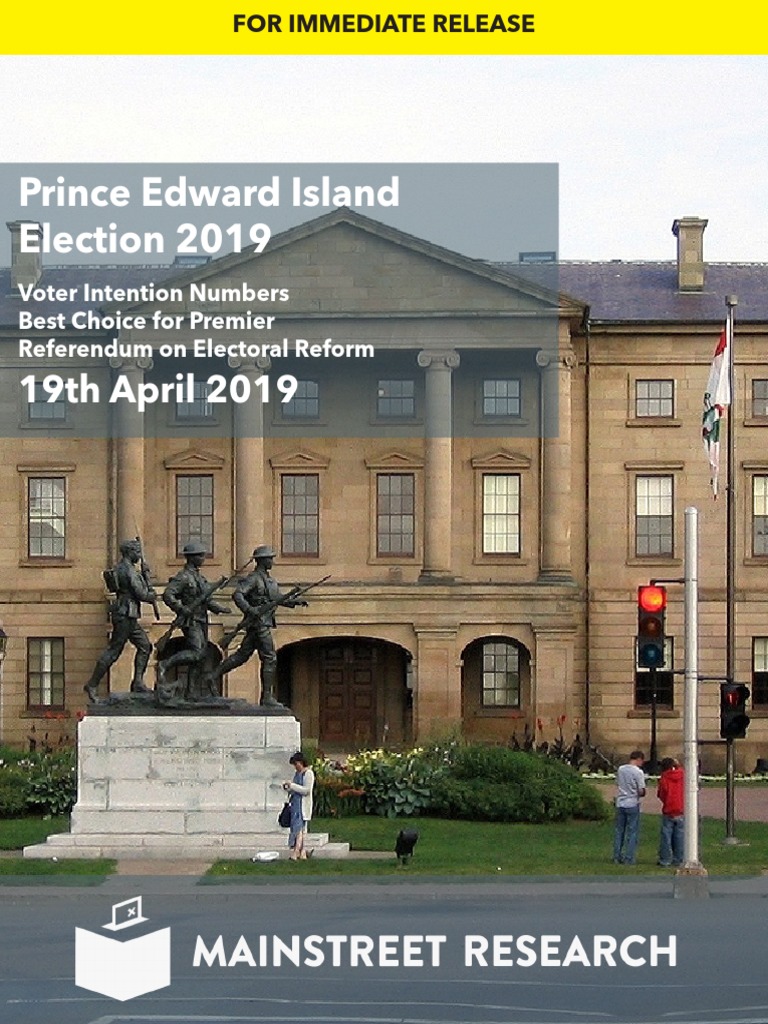 PEI Election 2019 Poll Results Summary | PDF | Opinion Poll | Survey ...