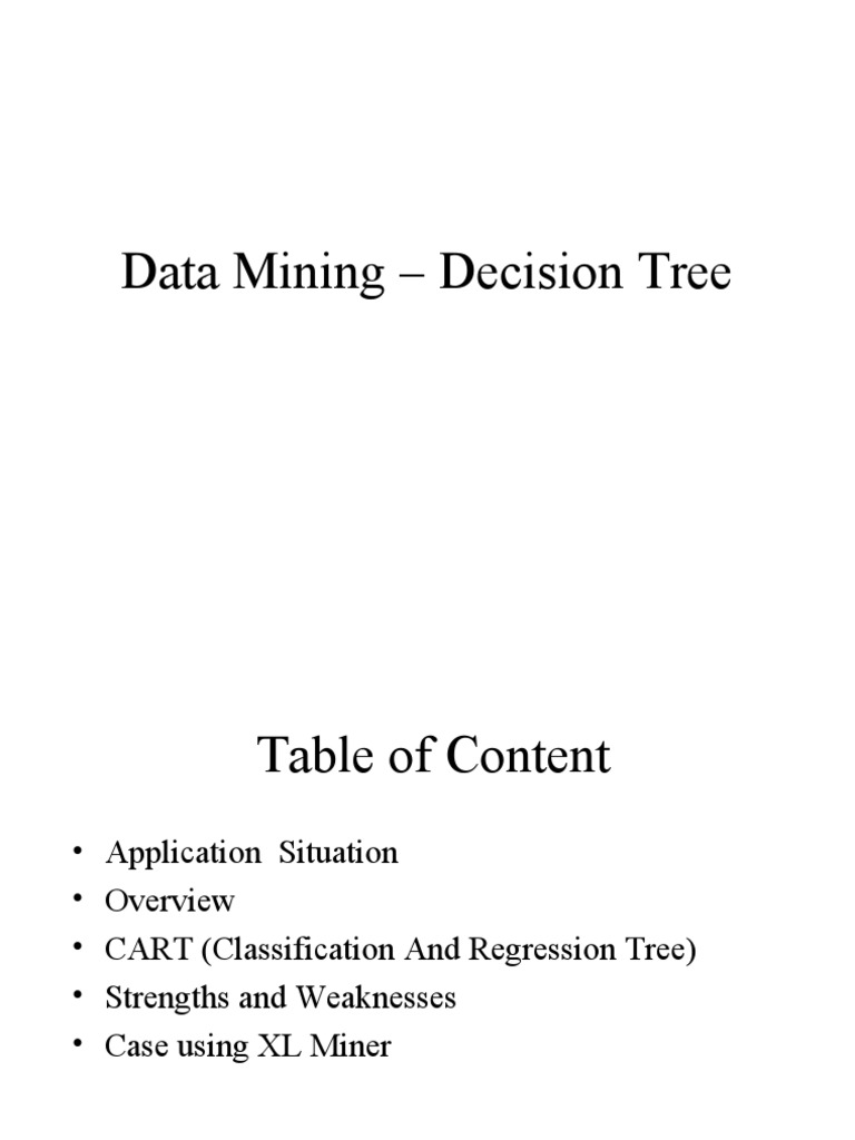 Data Mining - Decision Tree | PDF | Statistical Classification | Cognition