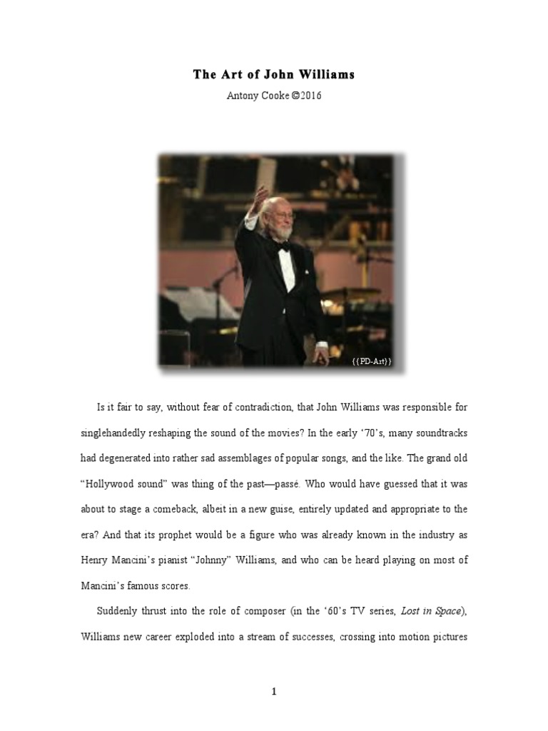 The Art of John Williams | PDF | Film Score | Orchestras