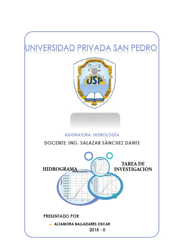 Hidrogramas - Trabajo de Investigacion | PDF | Precipitación | Descarga (hidrología)