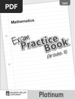 Grade 10 Term 3 Test 1.. | PDF | Mathematics