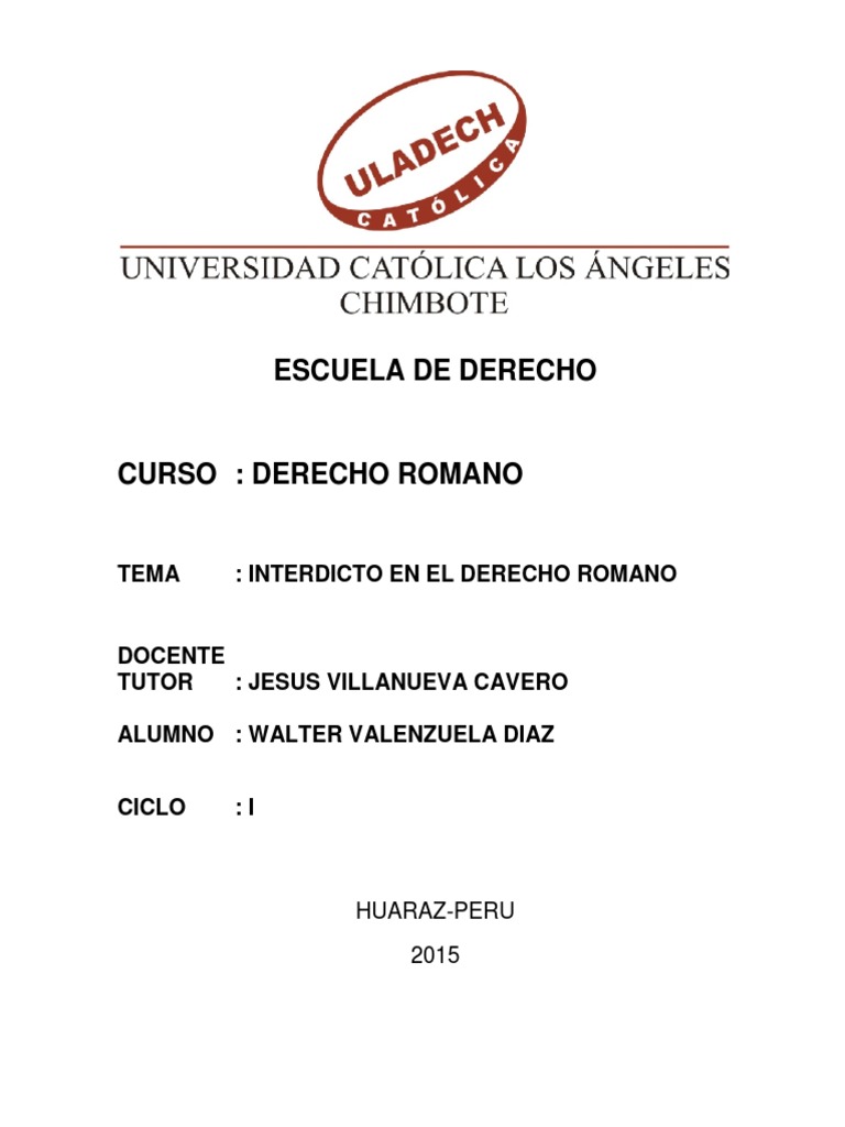 Interdict o | PDF | Gobierno | Instituciones sociales