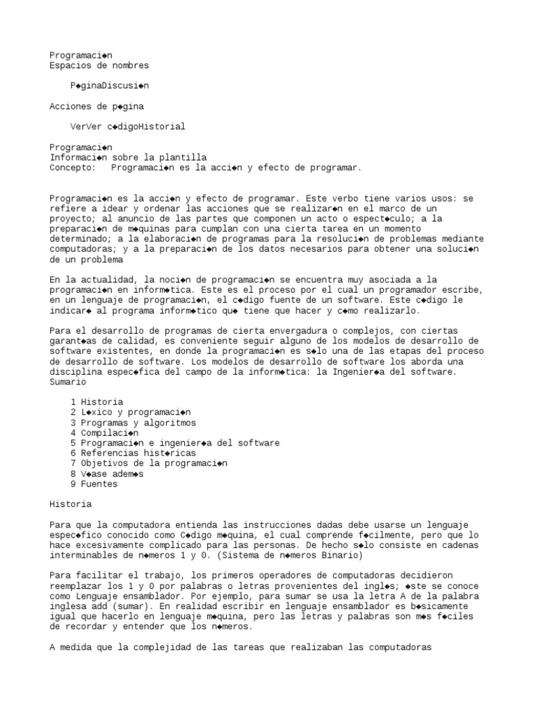 Programacion Ecured | PDF | Lenguaje de programación | Compilador