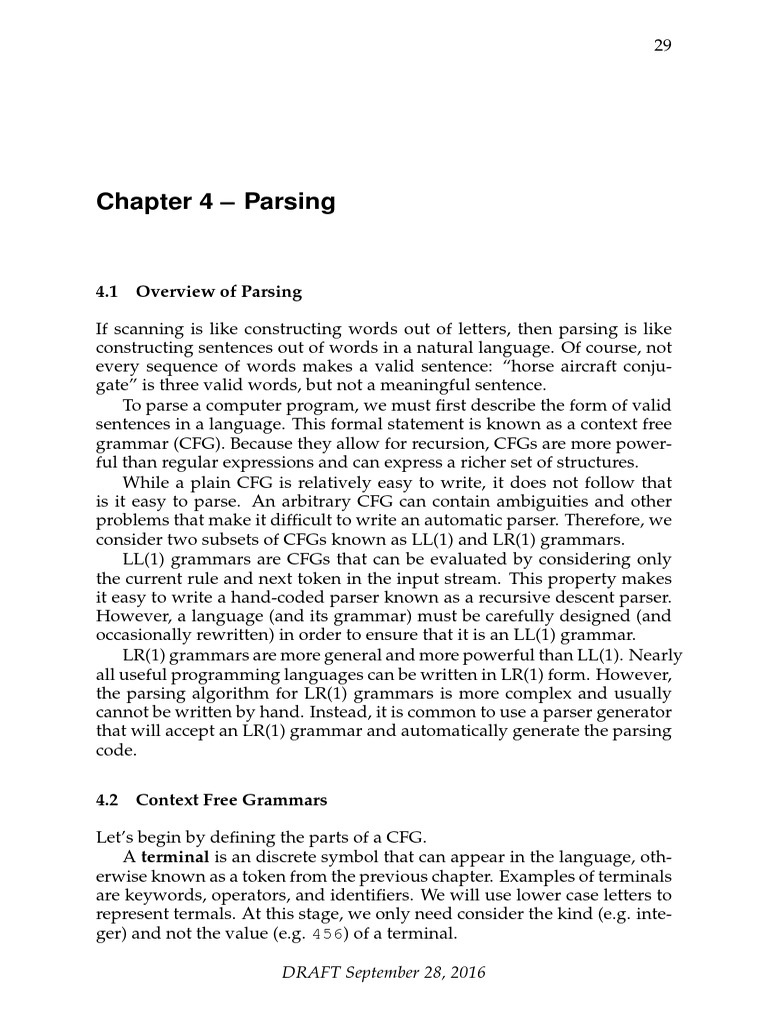 Chapter4 ND - Edu Dthain | PDF | Parsing | Formalism (Deductive)
