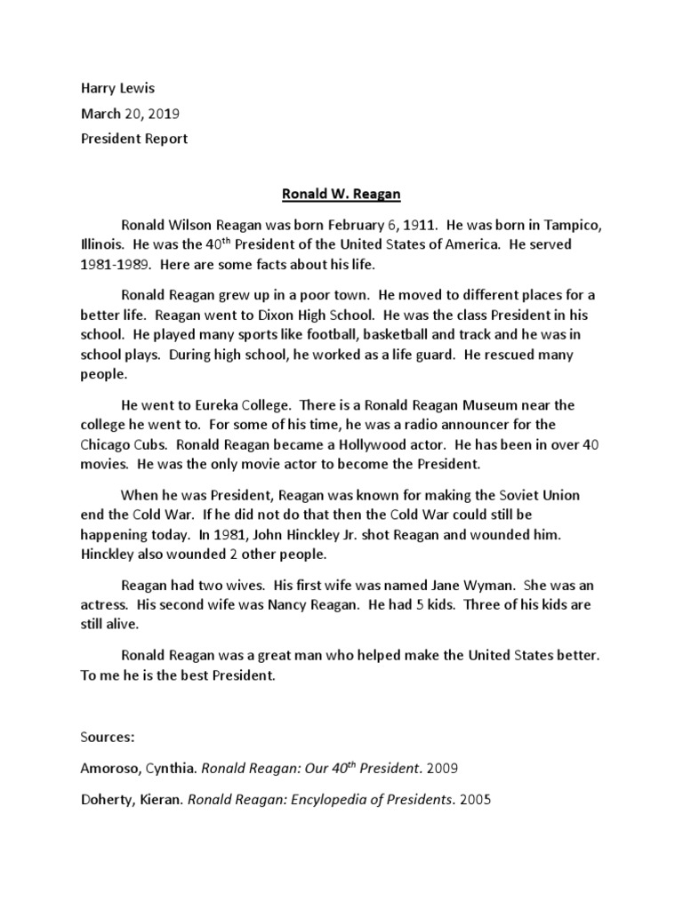 Ronald W. Reagan: President. 2009 | PDF | Ronald Reagan | Heads Of ...