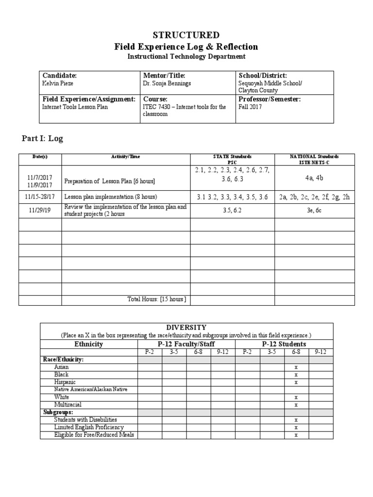 K Pieze 7430 Structured-Fe-Log | PDF | Learning | Teachers