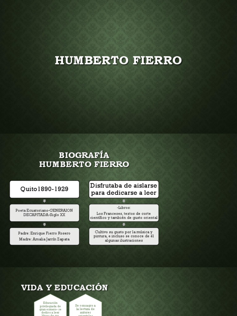Humberto Fierro | PDF | Poesía | Clásicos