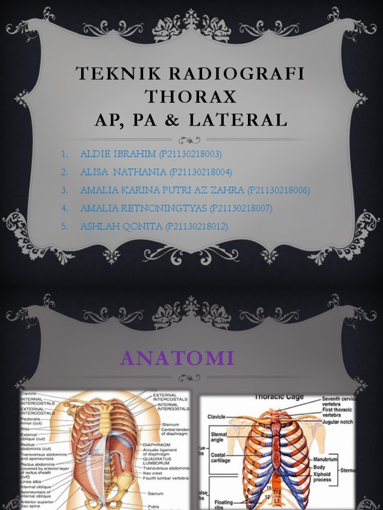 Teknik Radiografi Thorax | PDF