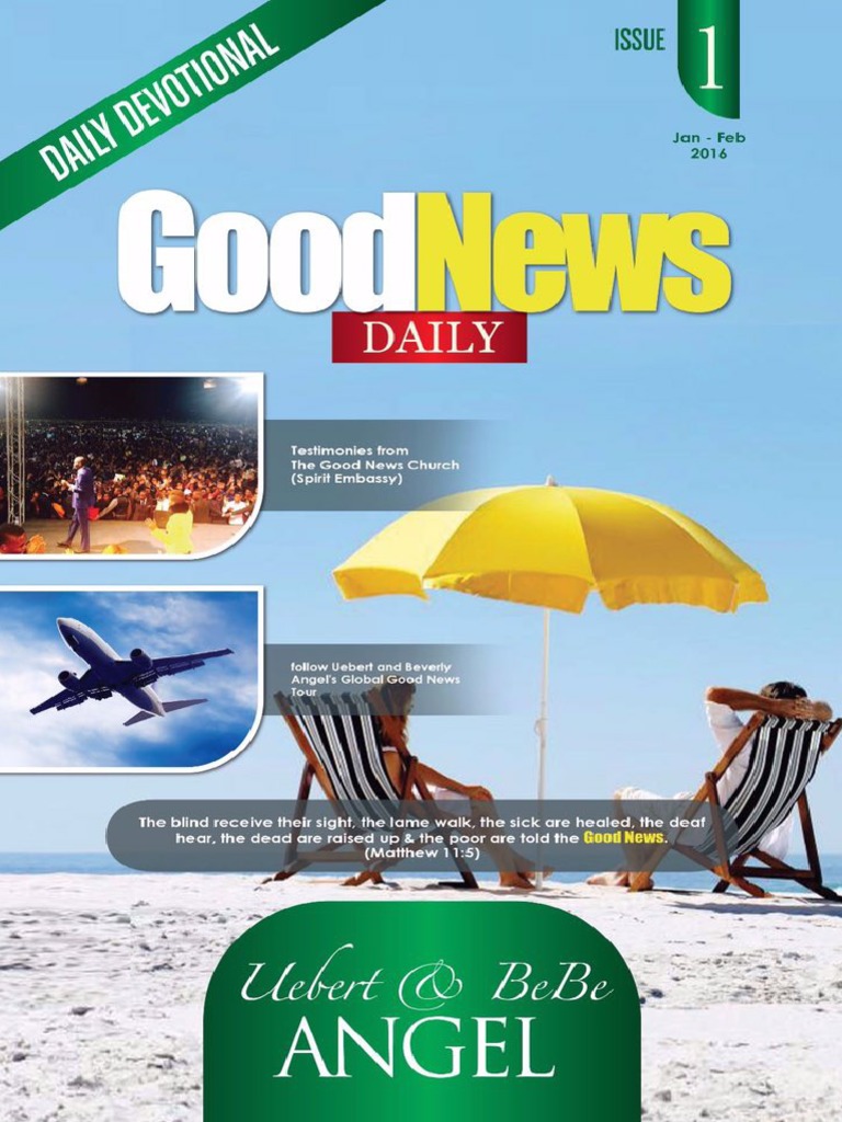 Good News Daily Devotional - Jan - Uebert Angel PDF | Download Free PDF ...