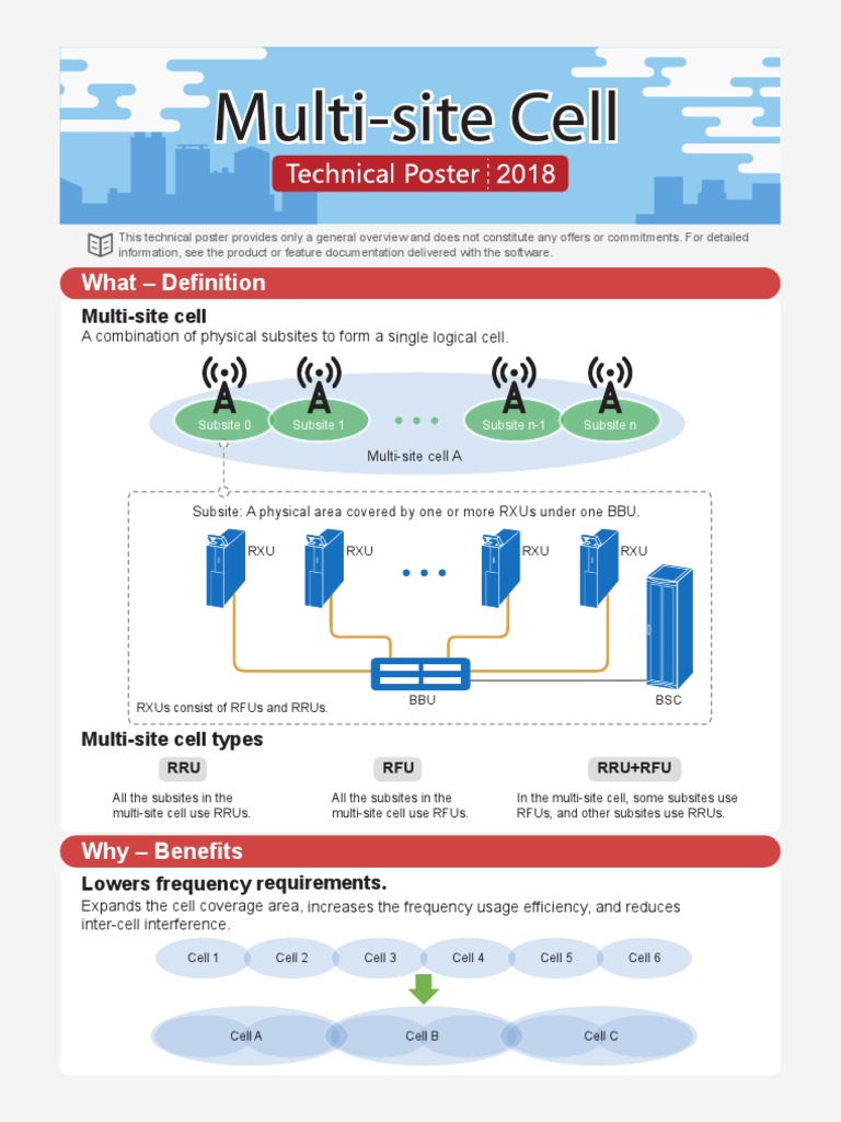 Multi-Site Cell Overview | PDF | Computers