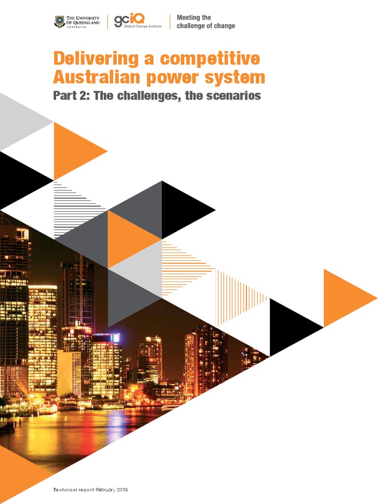 Australian Power System Scenarios 2035 | PDF | Natural Gas ...