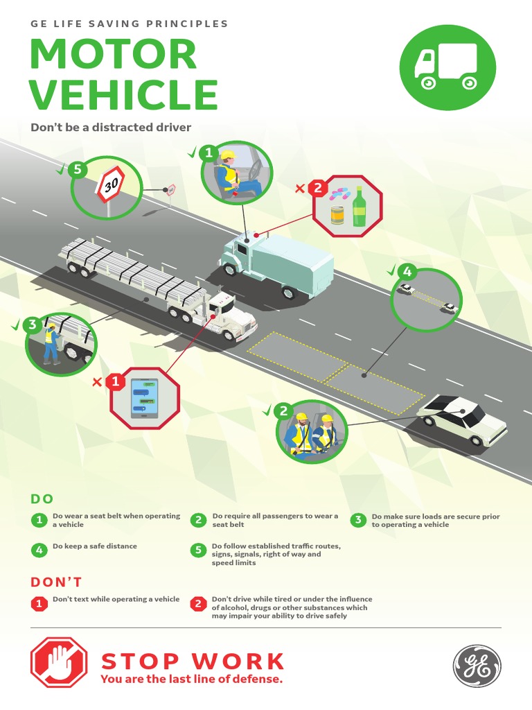 Life Saving Principles for Drivers | PDF