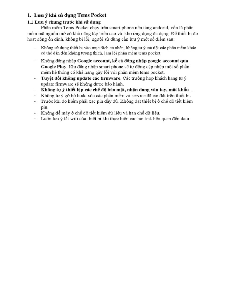 Tems - Luu y Su Dung7129212027408632646 | PDF