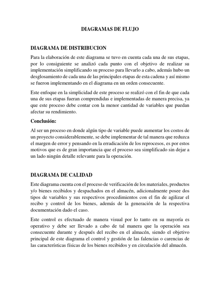 Diagrama de Flujo Logístico y Distribución | PDF | Logística | Almacén