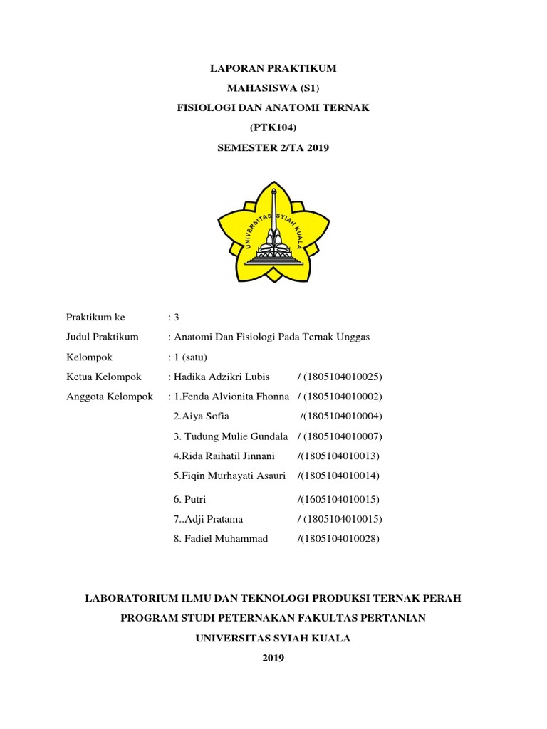 Laporan Ternak Unggas | PDF