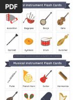 Musical Instruments List PDF | PDF | Musical Instruments | Woodwind ...