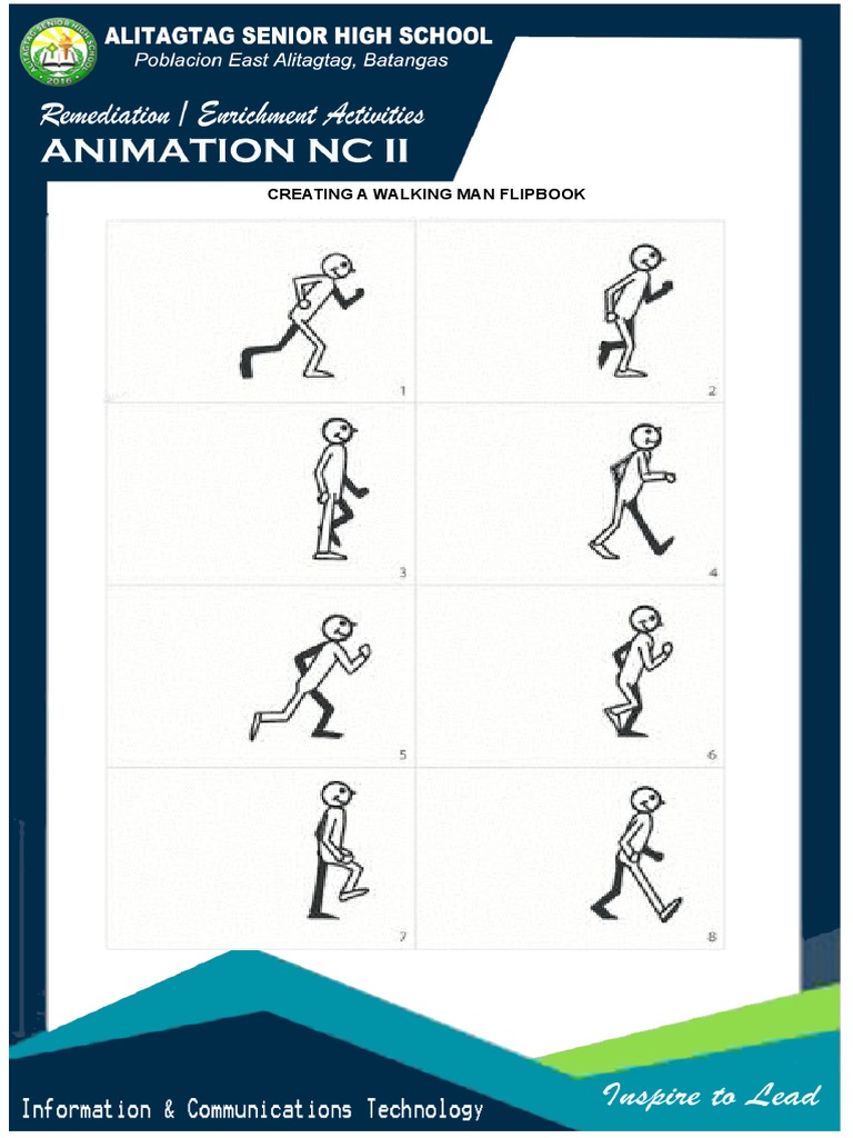 Creating A Walking Man Flipbook | PDF