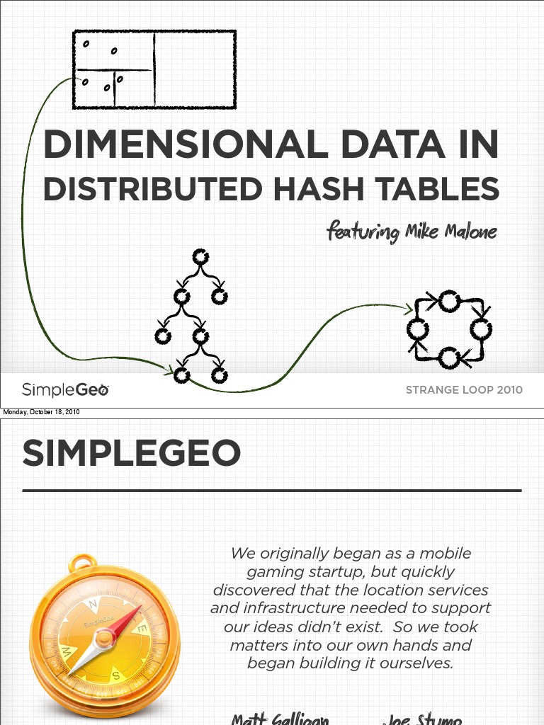 Dimensional Data In: Distributed Hash Tables | PDF | Database ...