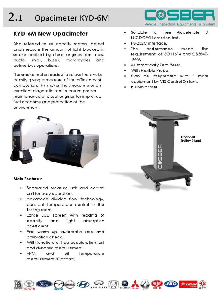 Alat Uji Emsi Solar Cosber | Download Free PDF | Diesel Engine | Engines