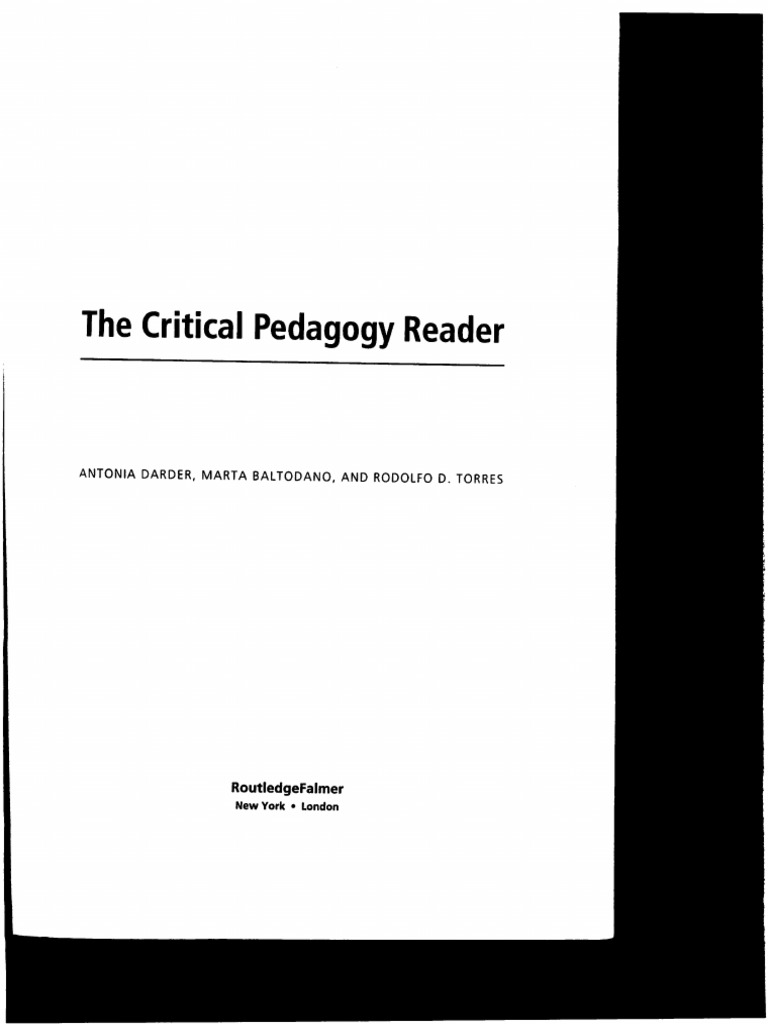 Freire and Macedo Rethinking Literacy PDF | PDF