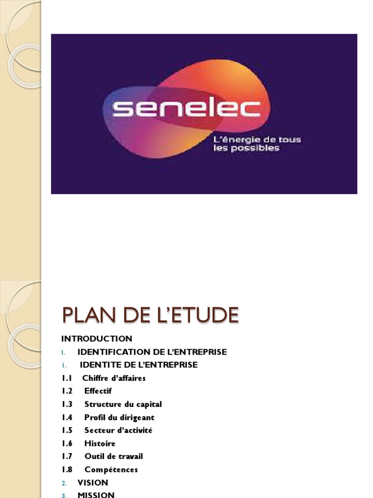 La Senelec | PDF | Économie énergétique | Environnement naturel