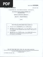 CSEC Integrated Science P2 2023 | PDF