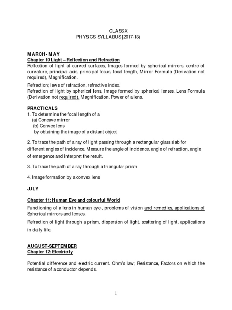 PhysicsX PDF | PDF | Lens (Optics) | Prism