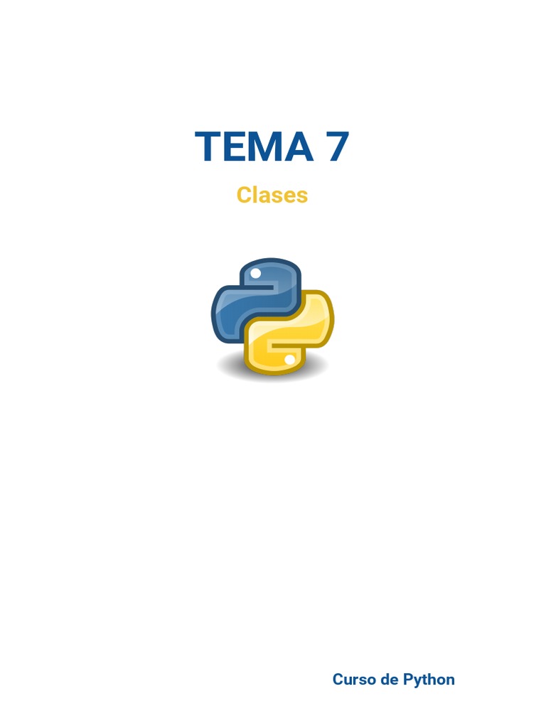 Clases en Python: Programación OOP | PDF | Objeto (informática ...