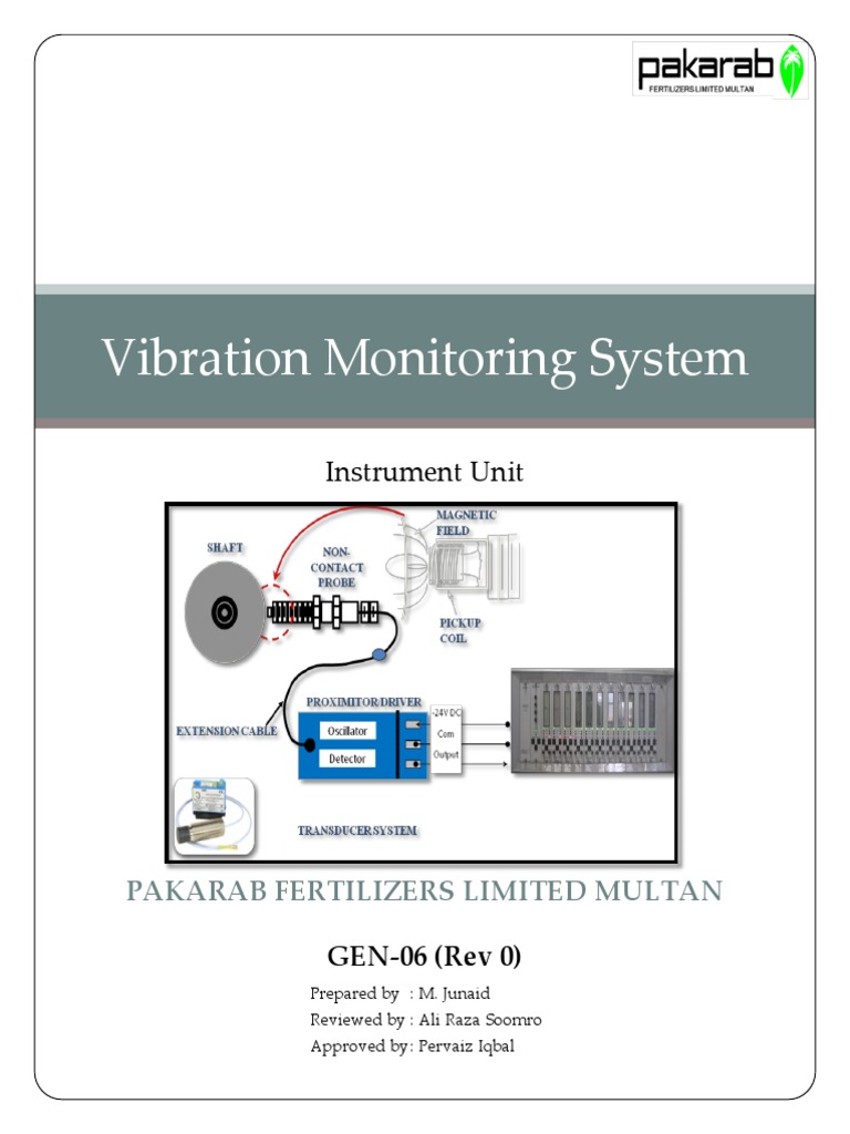 Vibration Monitoring System PFL PDF | PDF | Coaxial Cable | Electrical ...