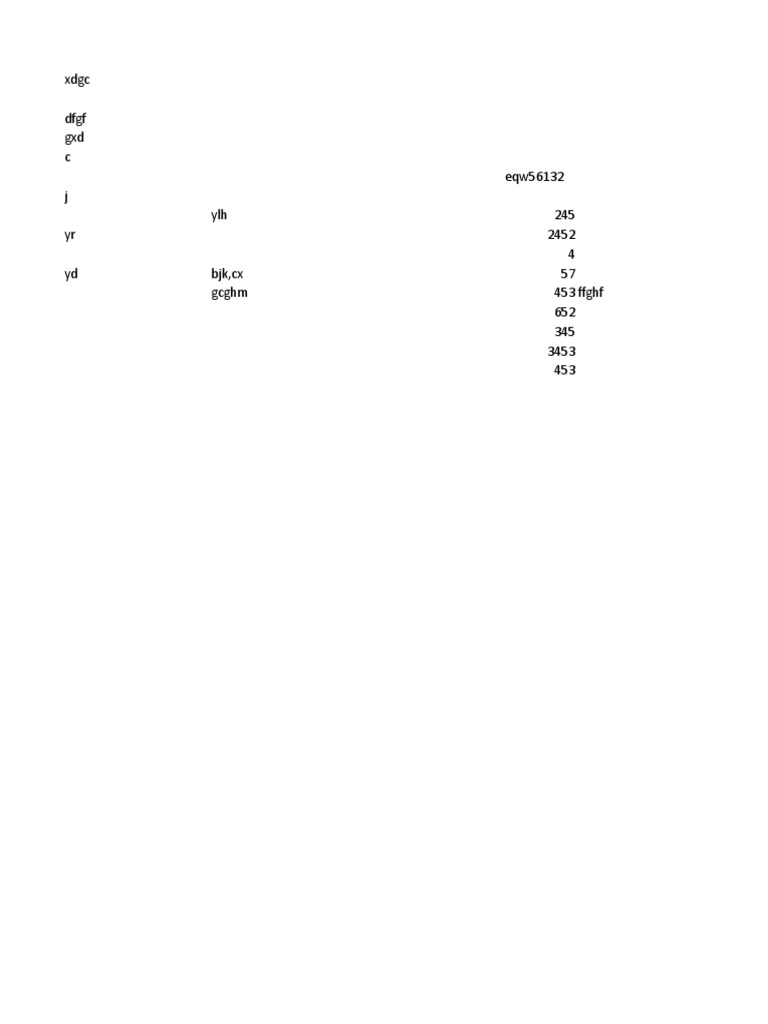 XDGC DFGF GXD C Eqw56132 J Ylh 245 Yr 2452 4 Yd BJK, CX 57 GCGHM 453 ...