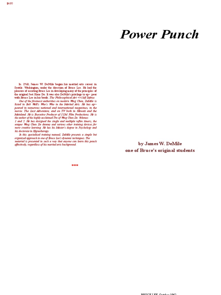 1 Inch Punch - Odt | PDF | Elbow | Arm