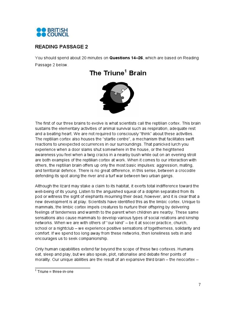 Understanding the Triune Brain | PDF