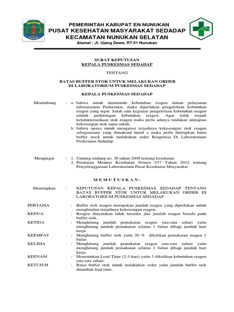 SK Buffer Stock Lab | PDF