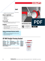 CP 601S CP 601S: Elastomeric Firestop Sealant | PDF | Silicone ...