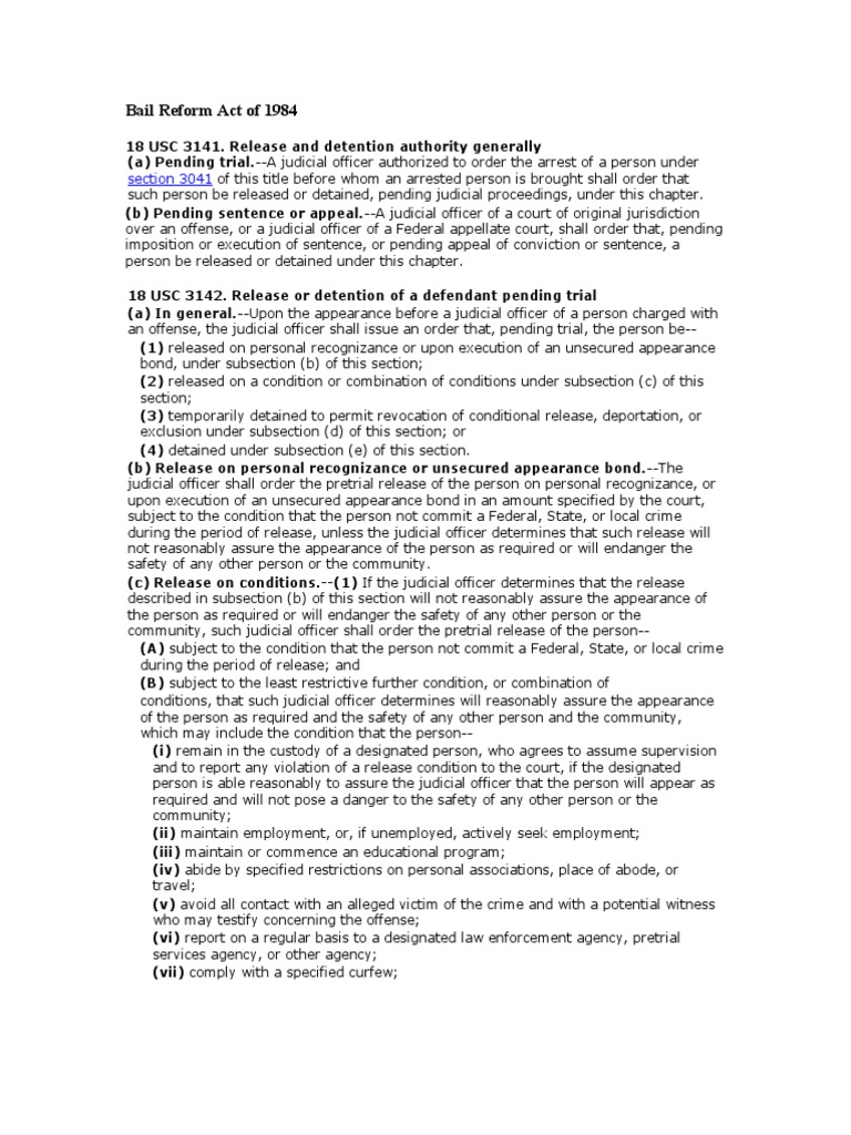bail-reform-act-of-1984-pdf-bail-remand-detention