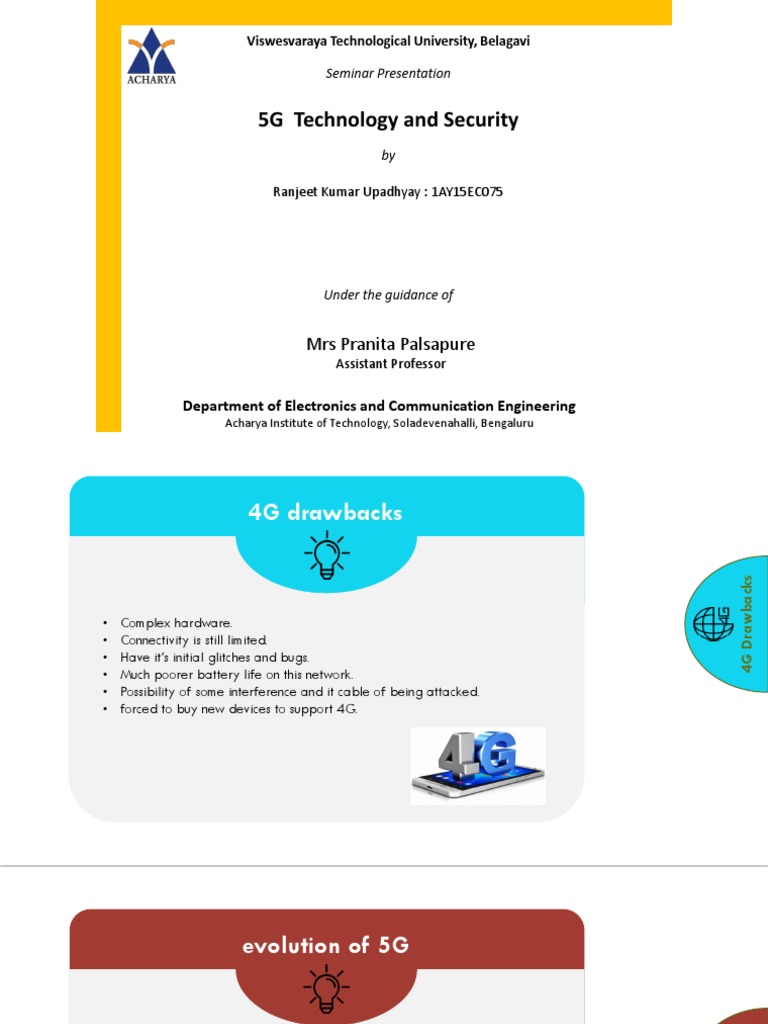 Presentation On 5G Security | PDF | Denial Of Service Attack ...