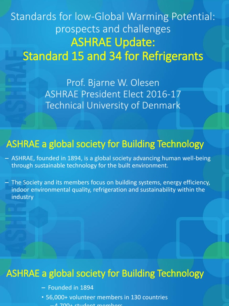Standar 34 Ashrae Refrigerantes | PDF | Standardization | Safety