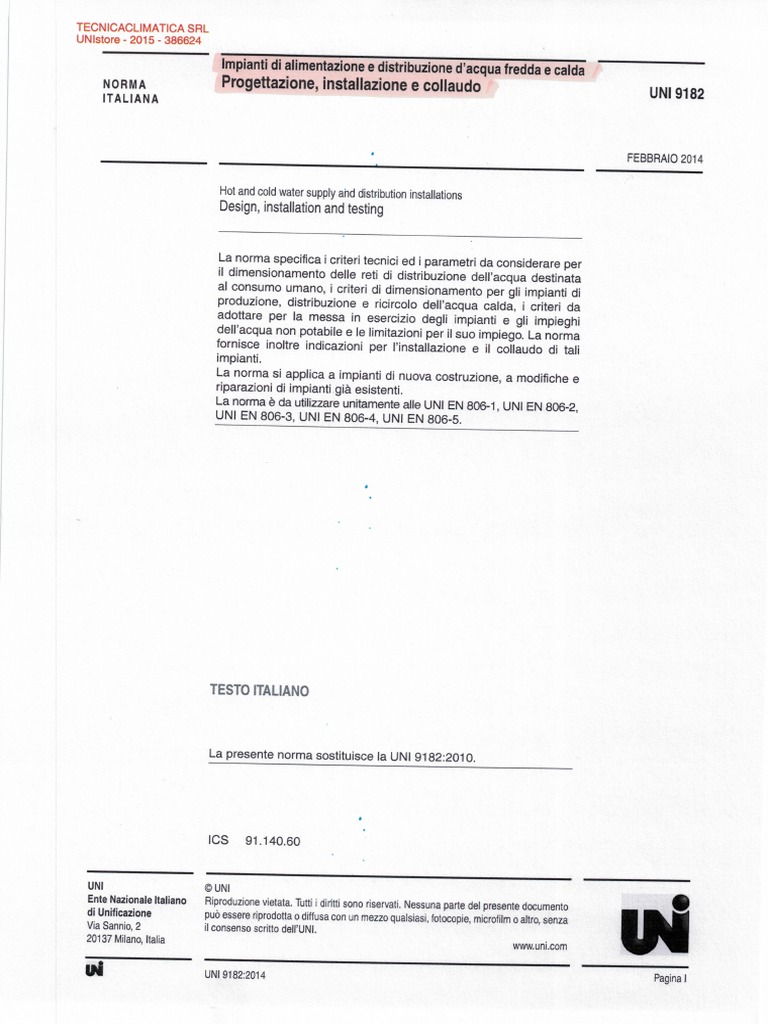 Uni 9182 2014 PDF | PDF