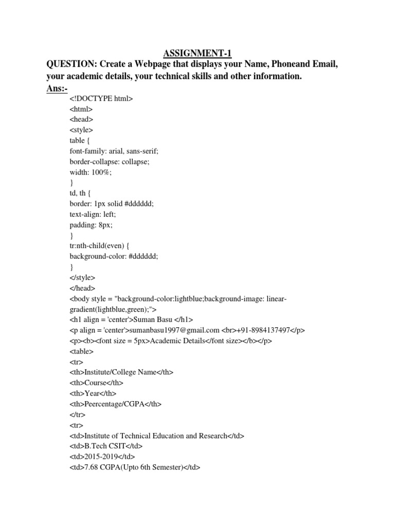 PHP Assignment Part 2 | PDF | Class (Computer Programming) | Area