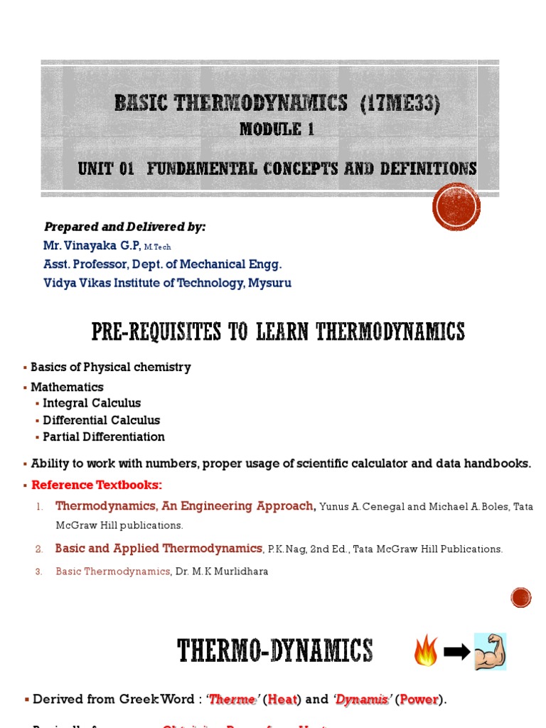 Basic Concepts of Thermodynamics | PDF | Temperature | Thermometer