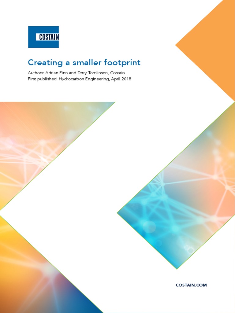 Creating A Smaller Footprint | PDF | Low Carbon Economy | Natural Gas