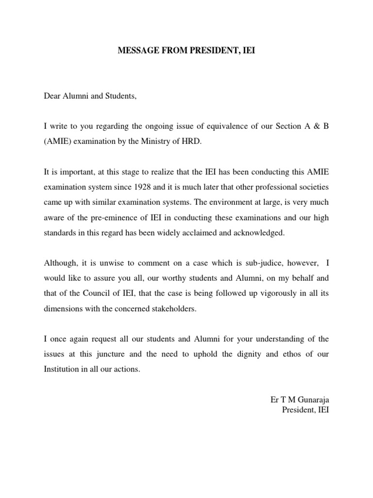 PresidentMessage PDF | PDF