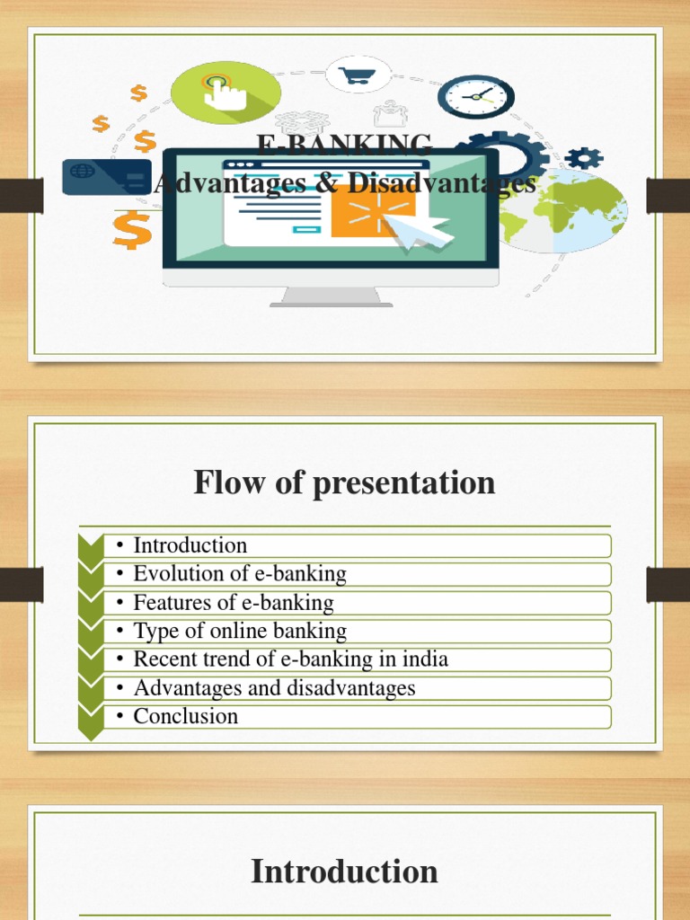 E-Banking Advantages & Disadvantages | PDF | Online Banking | Banks ...