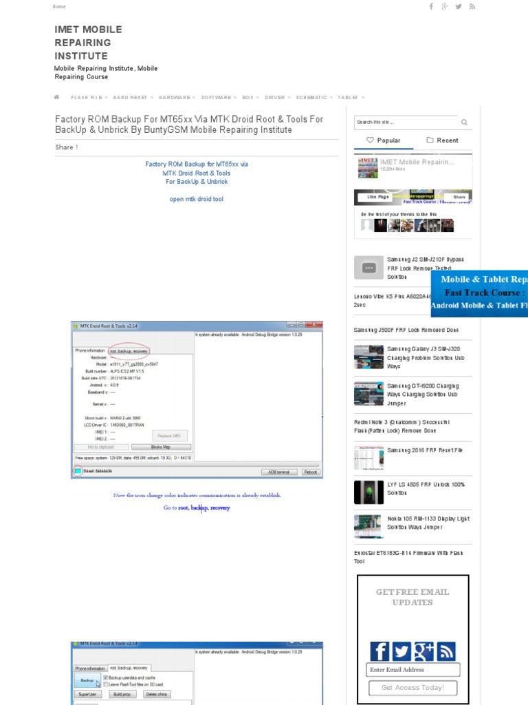 Imet Mobile Repairing Institute | PDF | Ios | I Phone